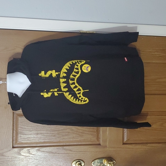 Sprayground | Shirts | Sprayground Money Scribbles Hoody Black | Poshmark